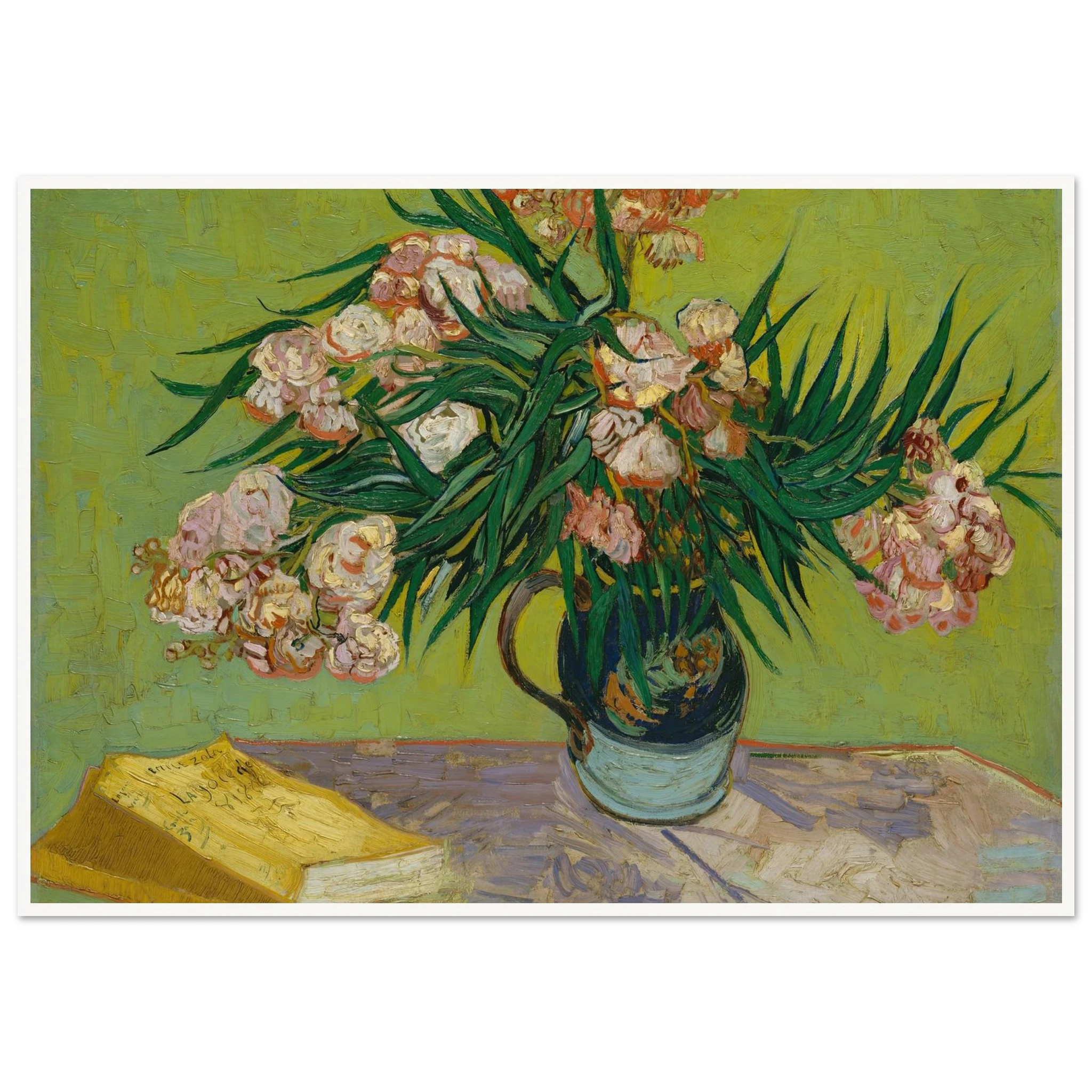 Oleanders (1888) Art Print | Vincent van Gogh – Quipham Collections
