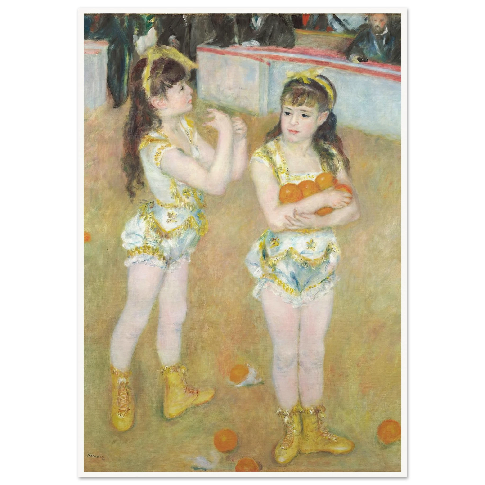 Acrobats at the Cirque Fernando (Francisca and Angelina Wartenberg) (1 ...