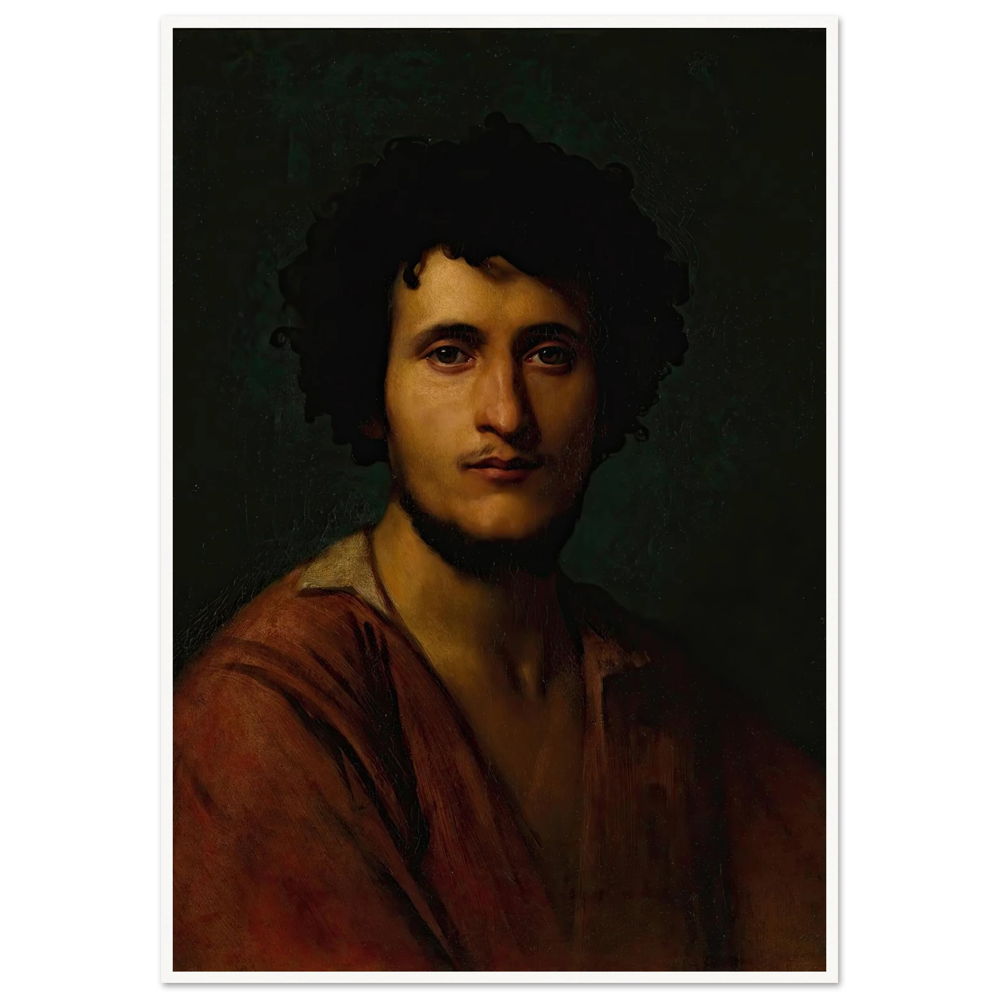Portrait Study Of Giacomo Orlandi Di Subiaco Art Print | Jean Leon Ger ...
